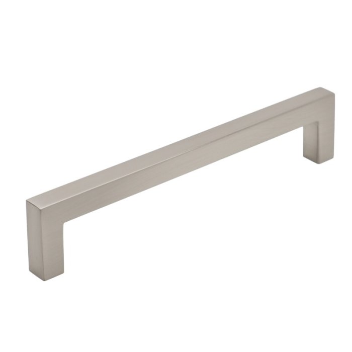 Matt Nickel Finish Square Block Kitchen Cupboard D Handles